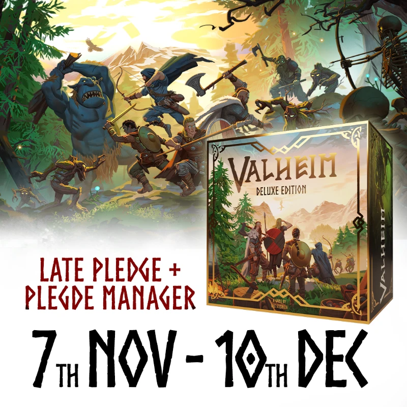 Valheim: The Board Game by MOOD Publishing - Announcing Late Pledge ...