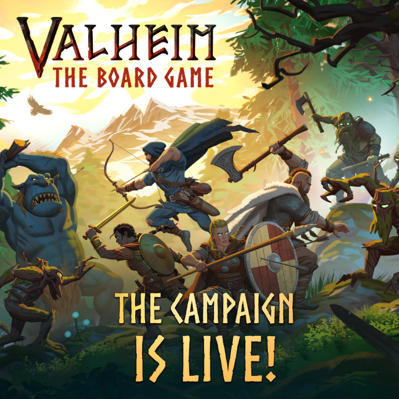 Valheim: The Board Game by MOOD Publishing - Welcome to the 10th world ...
