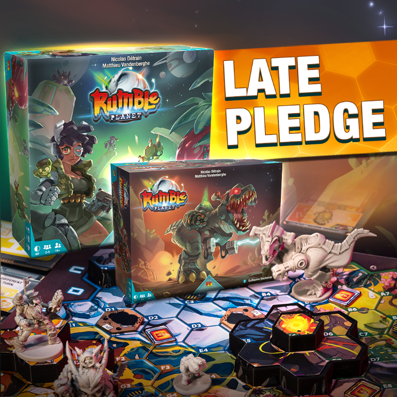 Rumble Planet by Ankama Boardgames - The Late Pledge is live! - Gamefound