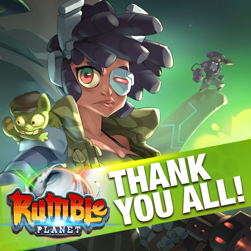 Rumble Planet by Ankama Boardgames - Thank you, one and all! - Gamefound