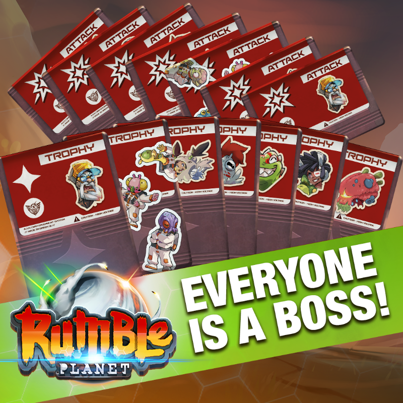 Rumble Planet by Ankama Boardgames - Day 25 reveal: All characters are ...