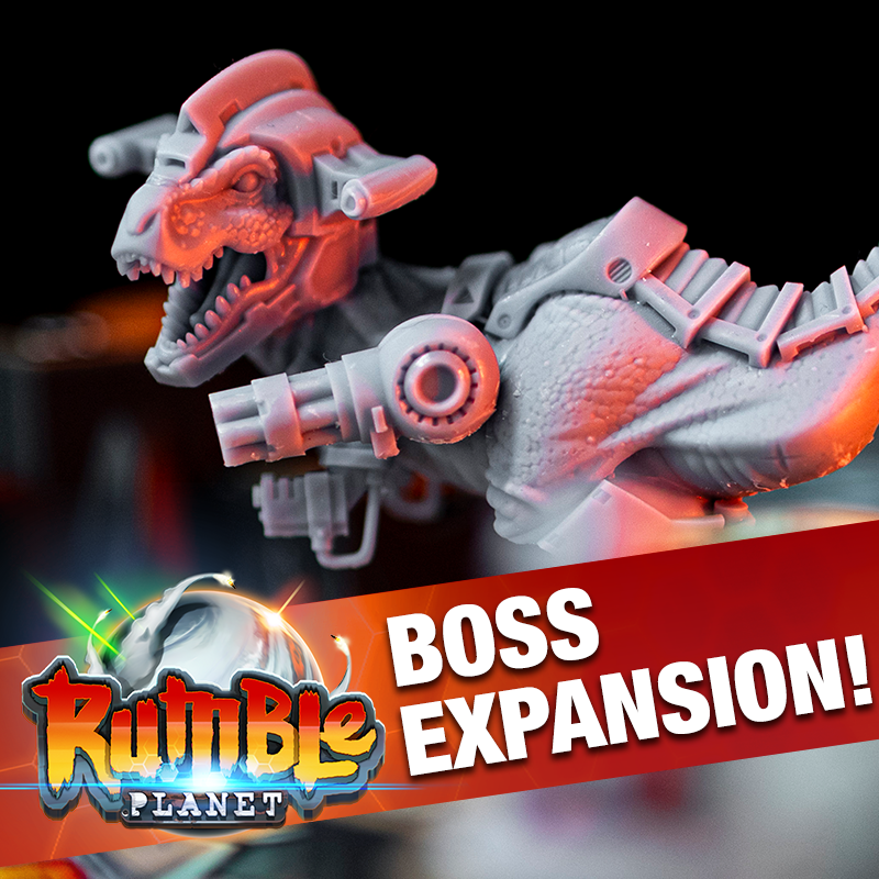 Rumble Planet by Ankama Boardgames - Boss Expansion - Gamefound