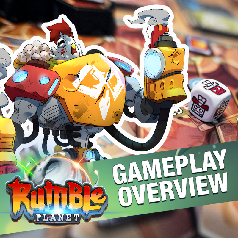 Rumble Planet by Ankama Boardgames - A Glimpse into the Rules and ...