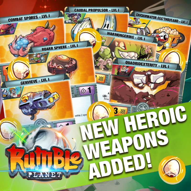 Rumble Planet by Ankama Boardgames - Day 23 reveal: Even More Heroic ...