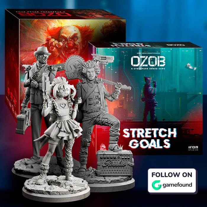 Ozob: A Cyberpunk Board Game by Nonsense Creations - A Stretch Goals ...