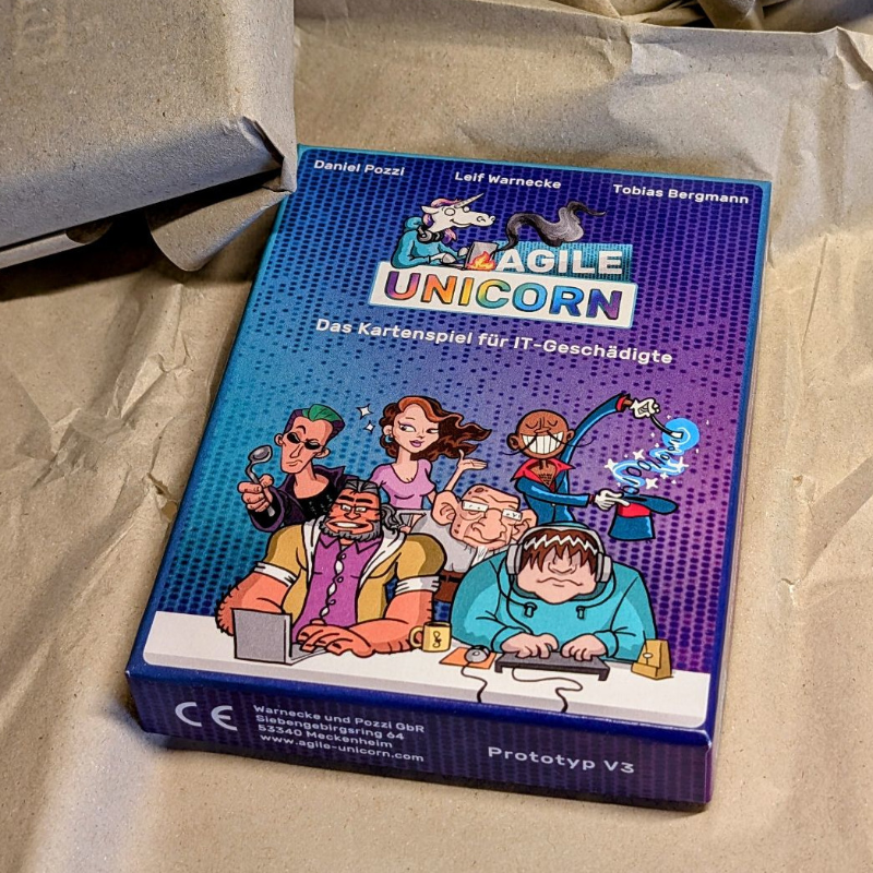 Agile Unicorn Card Game by agile-unicorn - Das Team wächst! - Gamefound