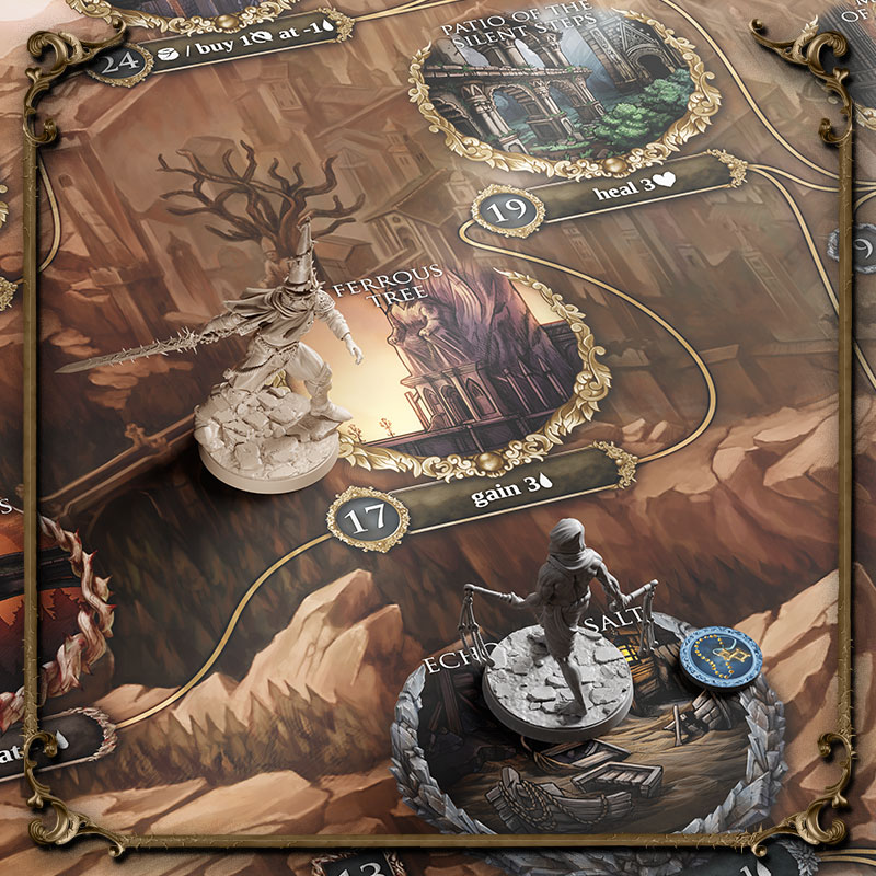 Blasphemous: The Board Game by Ludus Magnus Studio - Journey of the ...