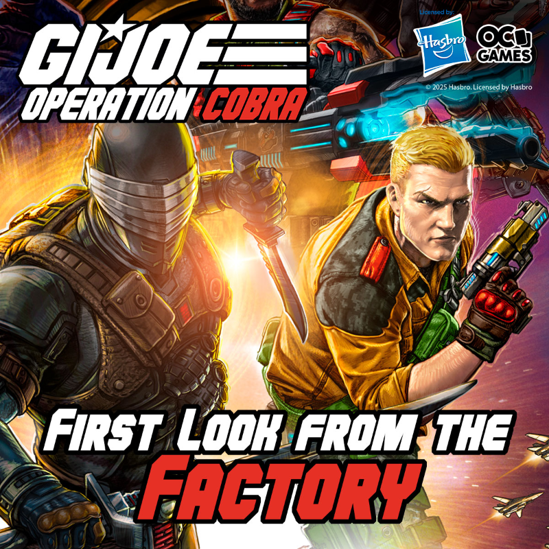 G.I. JOE: Operation Cobra by OCGames - First look from the factory ...