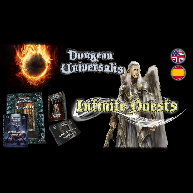 Dungeon Universalis expansion: "Infinite Quests" by Ludic Dragon Games ...