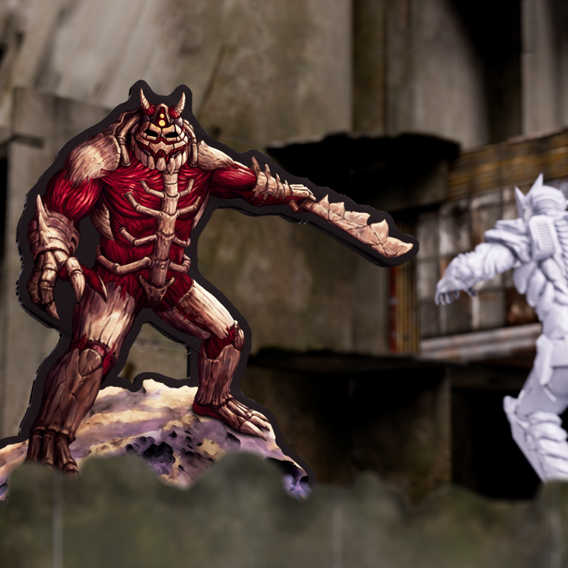 Grave Trigger by Cardboard Dynamo - Solo/Co-op Gameplay and Boss ...