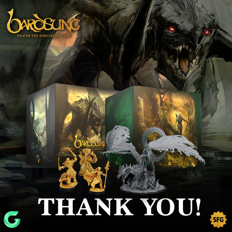 Bardsung: Tale of the Forsaken Glade by Steamforged Games - THANK YOU ...
