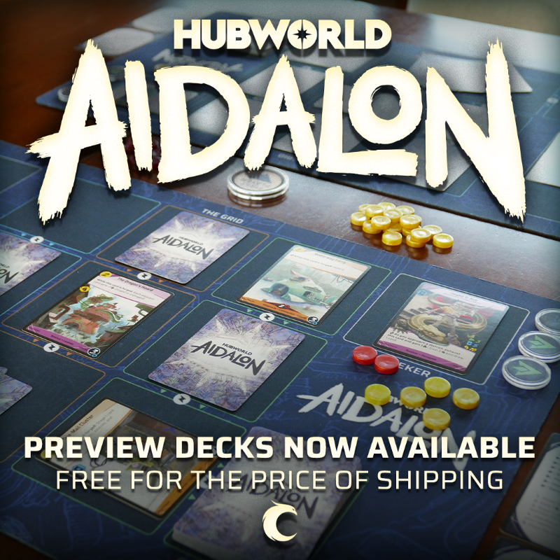 Hubworld: Aidalon by Earthborne Games - Learn To Play & Order Free Preview Decks Now @ Covenant ...