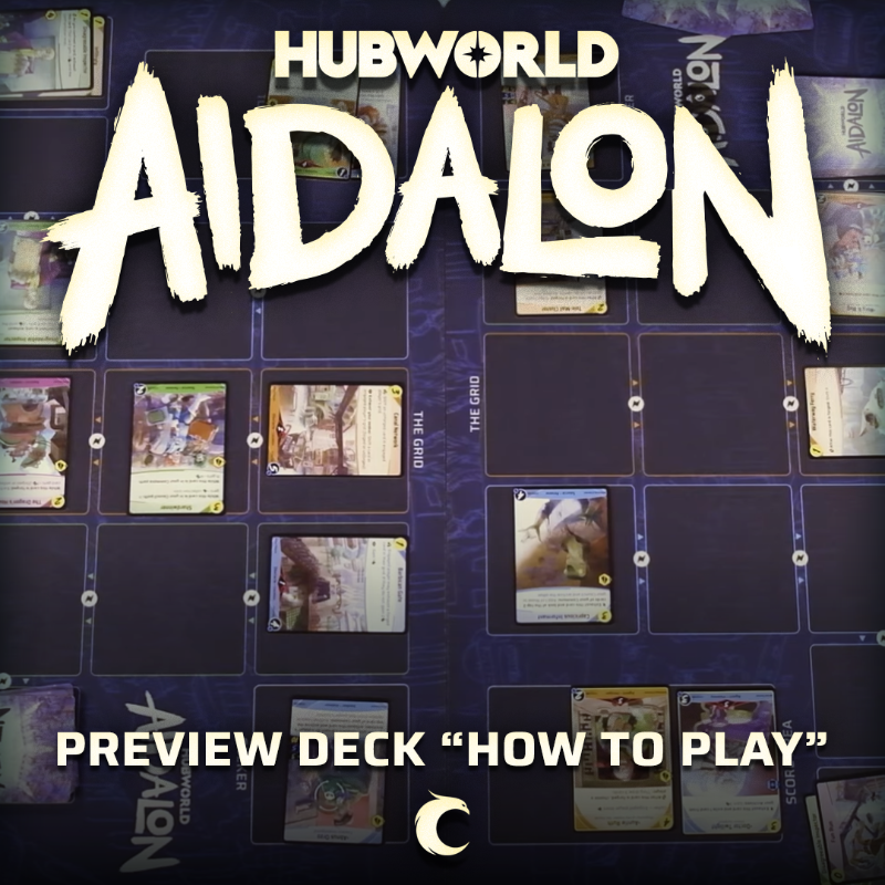 Hubworld: Aidalon by Earthborne Games - Preview Deck "How To Play" & Gameplay w/ Covenant ...