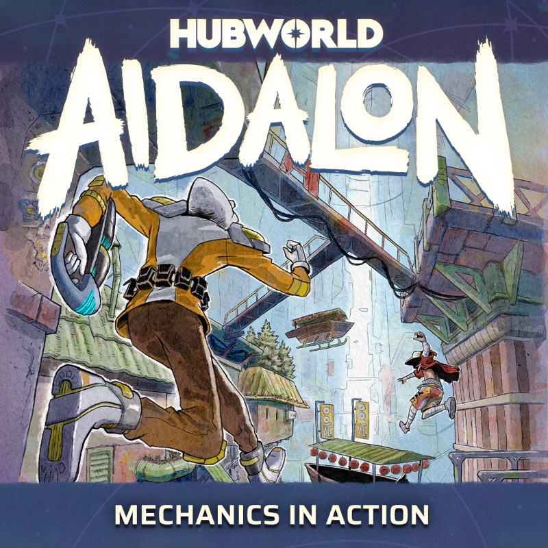 Hubworld: Aidalon by Earthborne Games - Mechanics in Action - Gamefound