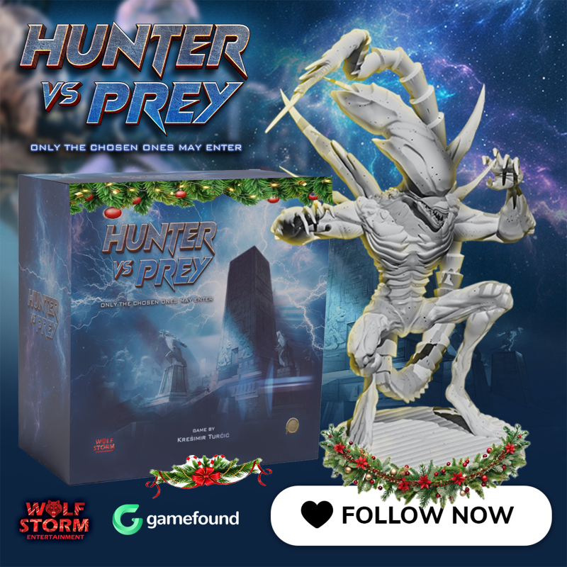 Hunter vs Prey by Wolf Storm Entertainment - Intergalactic Greetings ...