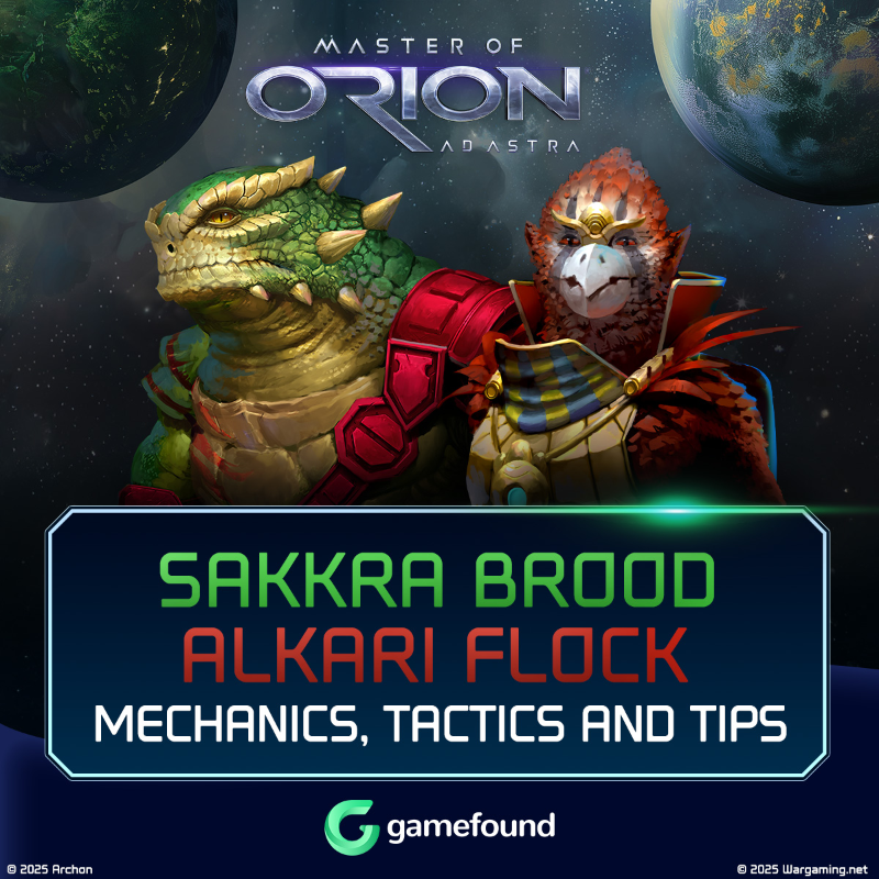 Master of Orion: Ad Astra by Archon Studio - Sakkra & Alkari - Factions ...