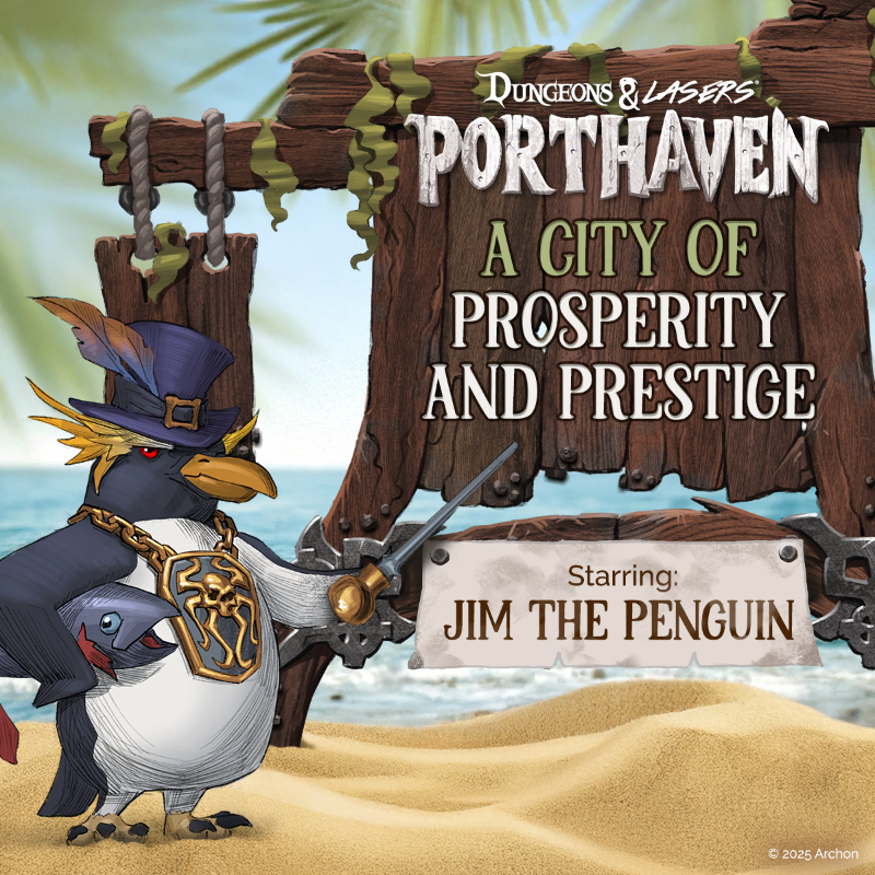 Dungeons & Lasers VII: Porthaven by Archon Studio - Porthaven: A City ...