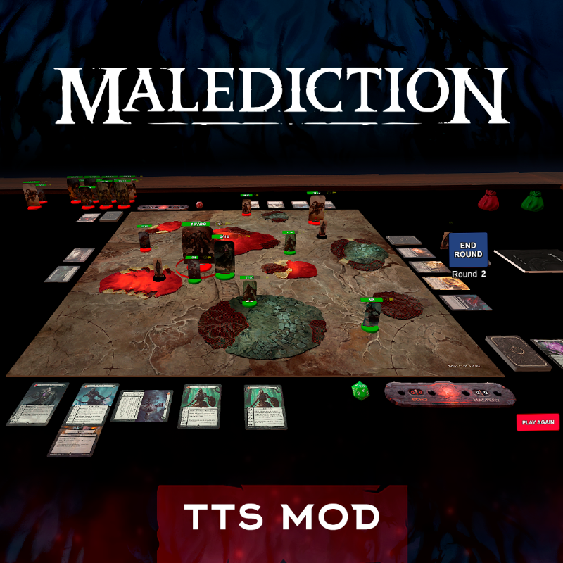 Malediction - Miniatures Card Game by Loot Studios - Malediction TTS ...
