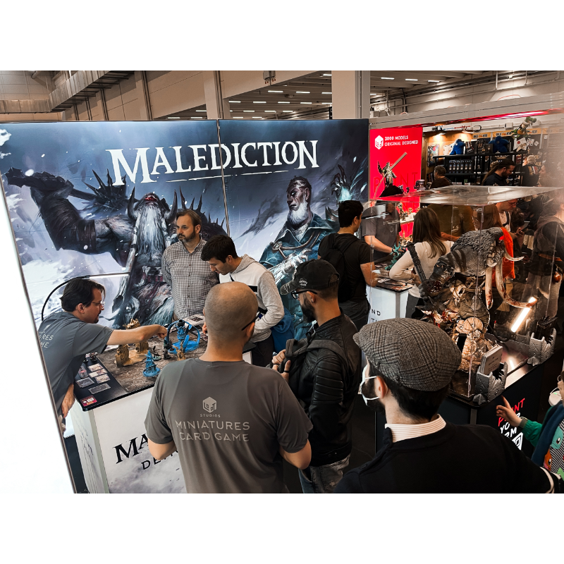 Malediction - Miniatures Card Game by Loot Studios - We are at SPIEL ...