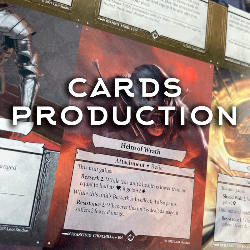 Malediction - Miniatures Card Game by Loot Studios - Production at full ...