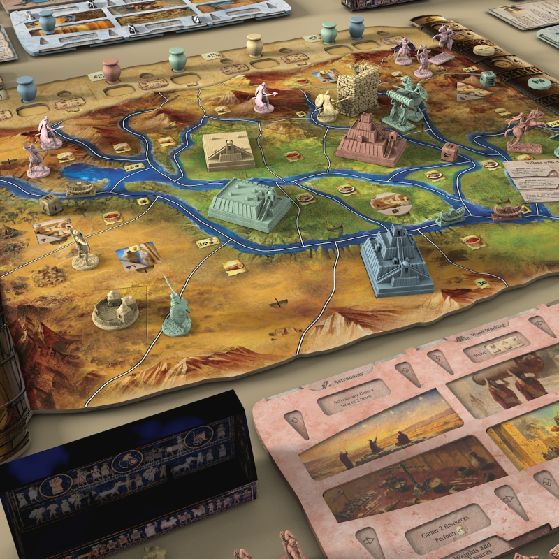 Mesopotamia by Meeple Pug - Production Begins - Gamefound