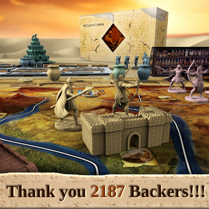 Mesopotamia by Meeple Pug - The Empire Has Been Built - Thank You ...