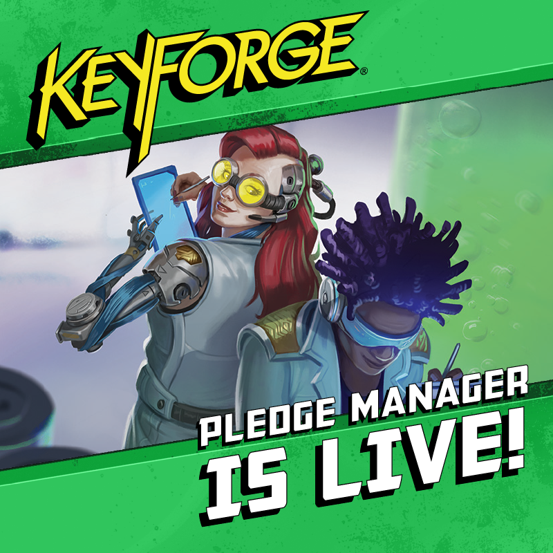 KeyForge: Prophetic Visions by Ghost Galaxy - Pledge Manager is Live ...