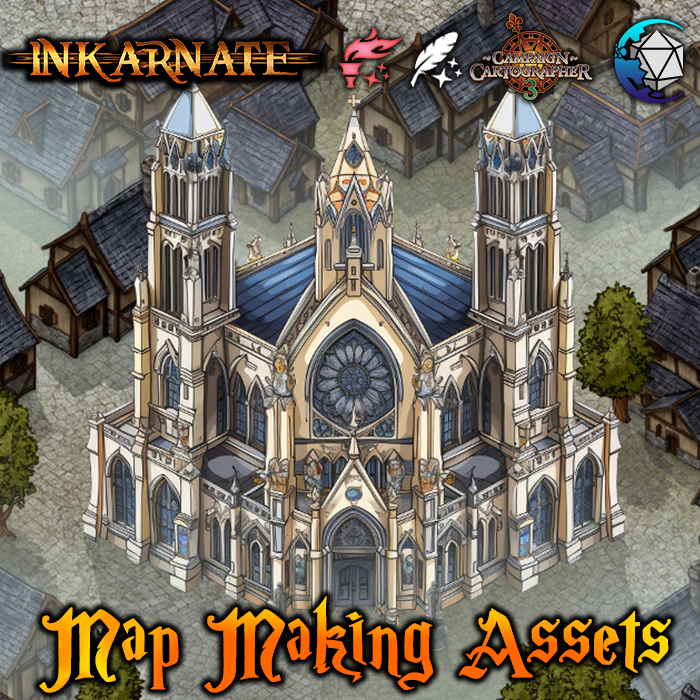 RPG Assets - The Religion Package - For Inkarnate by Benjamin Weisz ...
