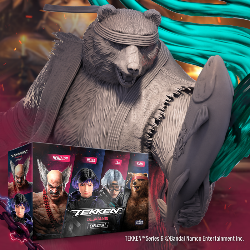 TEKKEN - The Board Game by Go On Board - TEKKEN – The Board Game Funded ...