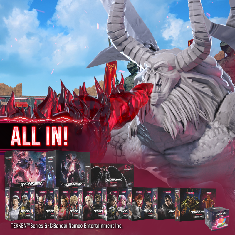 TEKKEN - The Board Game by Go On Board - The Legendary Forces Awakened ...