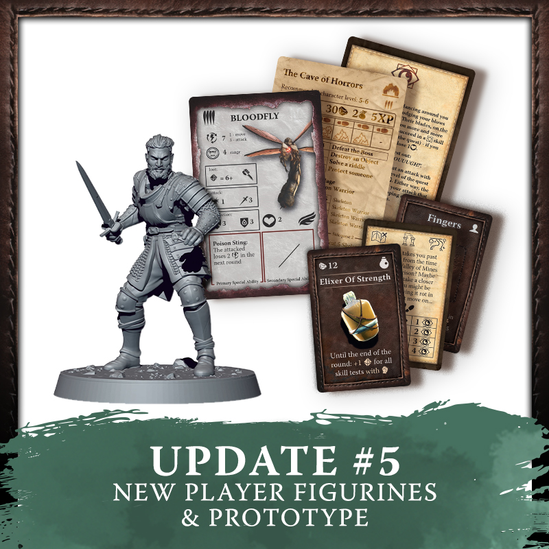 Gothic: A Shadow's Quest by THQ Nordic - Update #5: New player figurines & Prototype - Gamefound