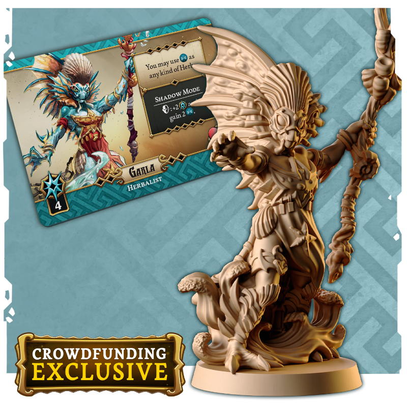 Massive Darkness: Dungeons of Shadowreach by CMON - Mastering the Elements and the Wild - Gamefound