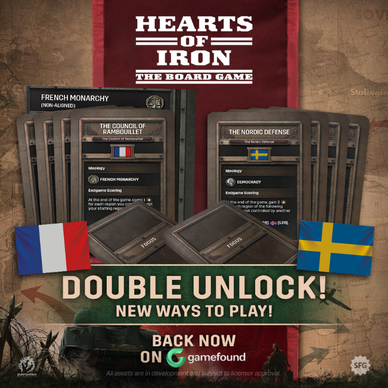 Hearts of Iron: The Board Game by Steamforged Games - One Day Left ...