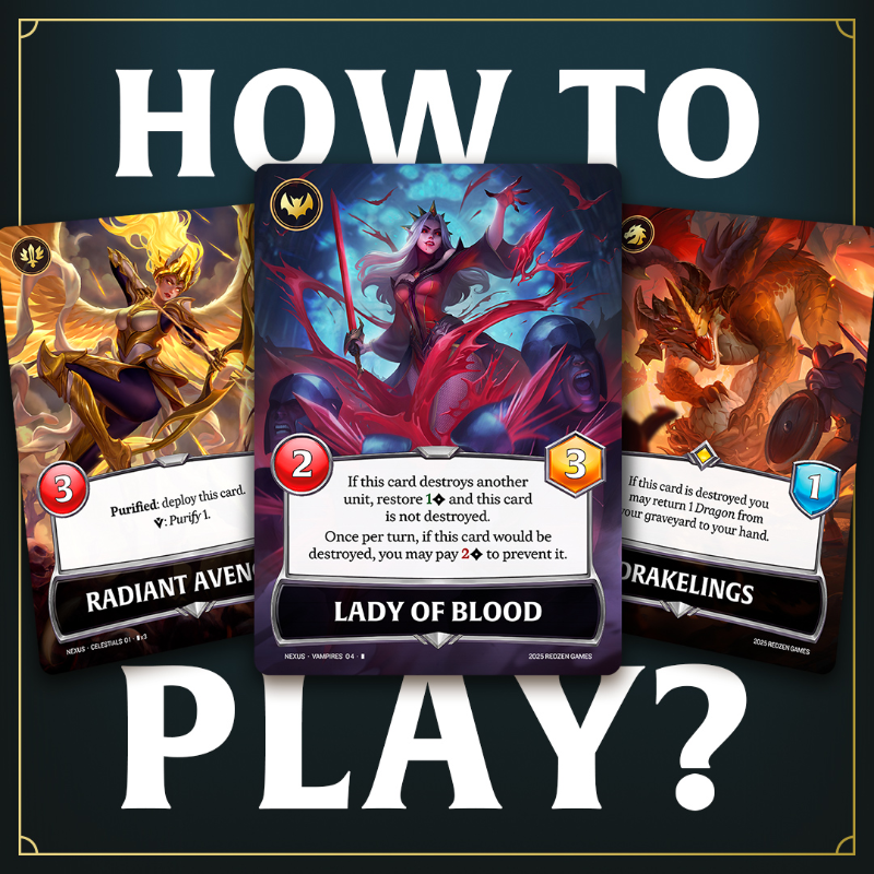 Nexus Card Game by Redzen Games - Countdown: Answering your questions ...