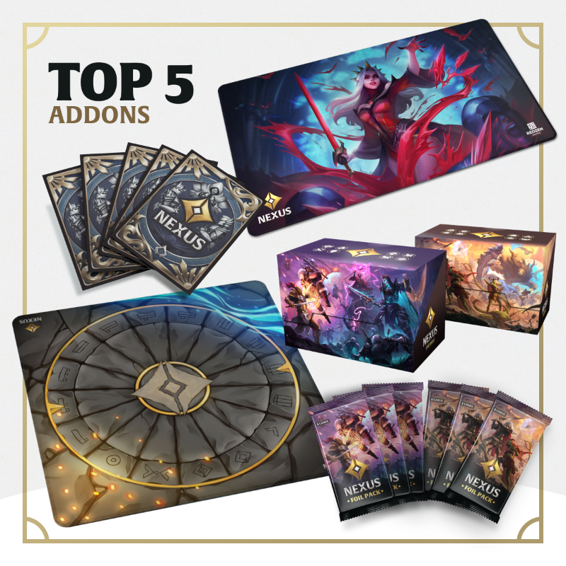 Nexus Card Game by Redzen Games - Top 5 Favorite Add-ons of the Nexus ...