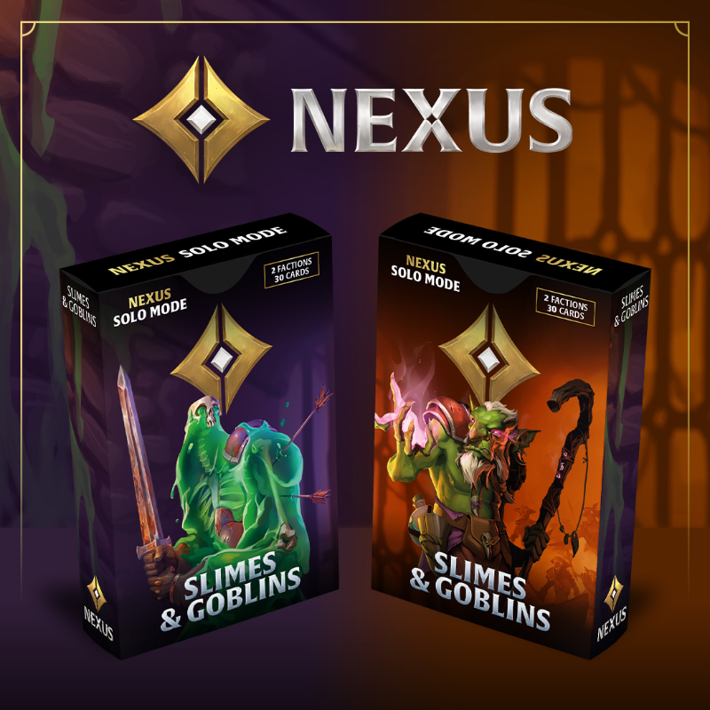 Nexus Card Game by Redzen Games - Another Day 1 Reveal: Solo Mode ...