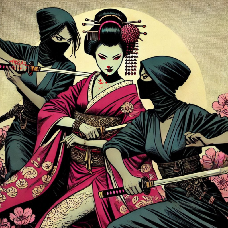 GEISHA: THE SILENT ASSASSIN by Brick By Brick Games - SHADOW AND SILK ...