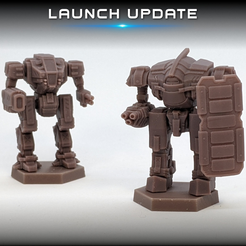 Mythic Mechs: Custom Mech Miniatures by Mythic Mechs - Tentative Launch ...