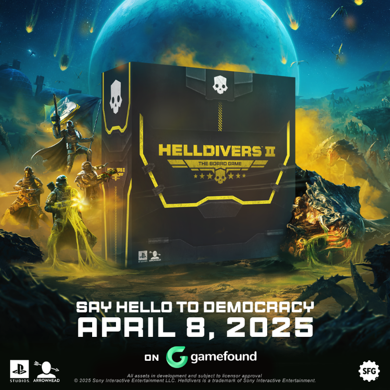 HELLDIVERS 2: The Board Game by Steamforged Games - ATTENTION, HELLDIVERS! - Gamefound