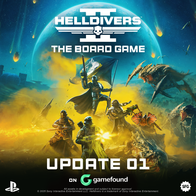 HELLDIVERS 2: The Board Game by Steamforged Games - Super Earth to deploy mandatory tabletop ...