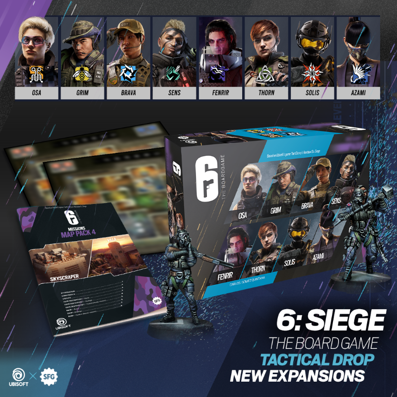 6: Siege - The Board Game Pre-order | Steamforged by Steamforged Games ...
