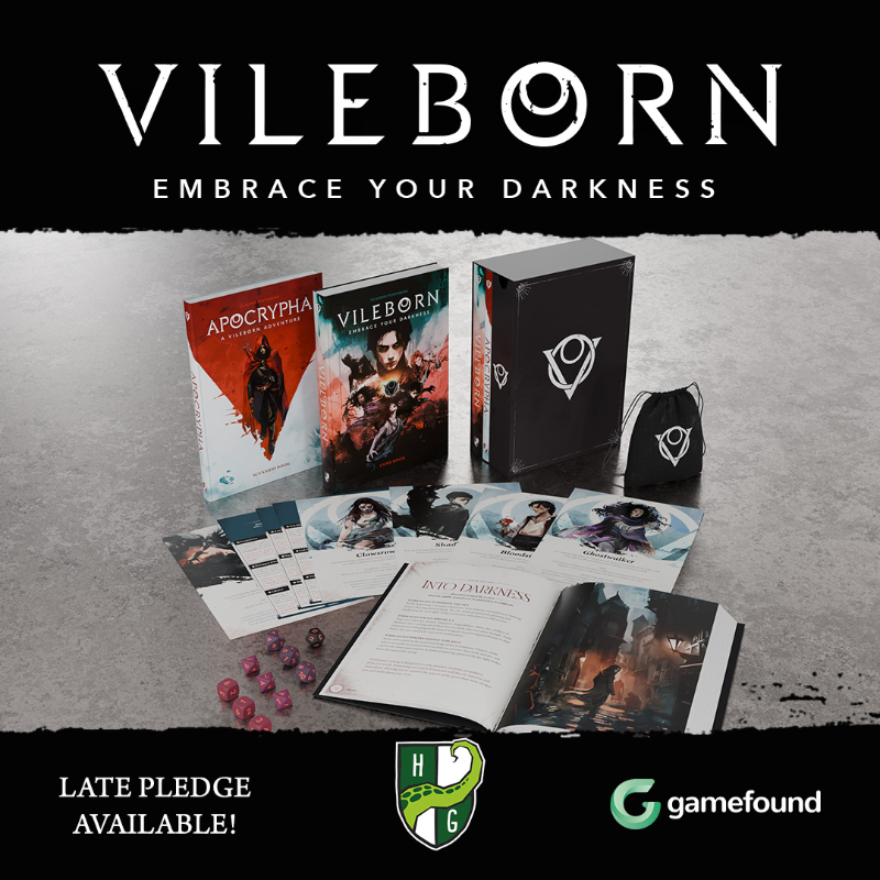 Vileborn | A nobledark RPG by Horrible Guild - Pledge Manager Opens! - Gamefound