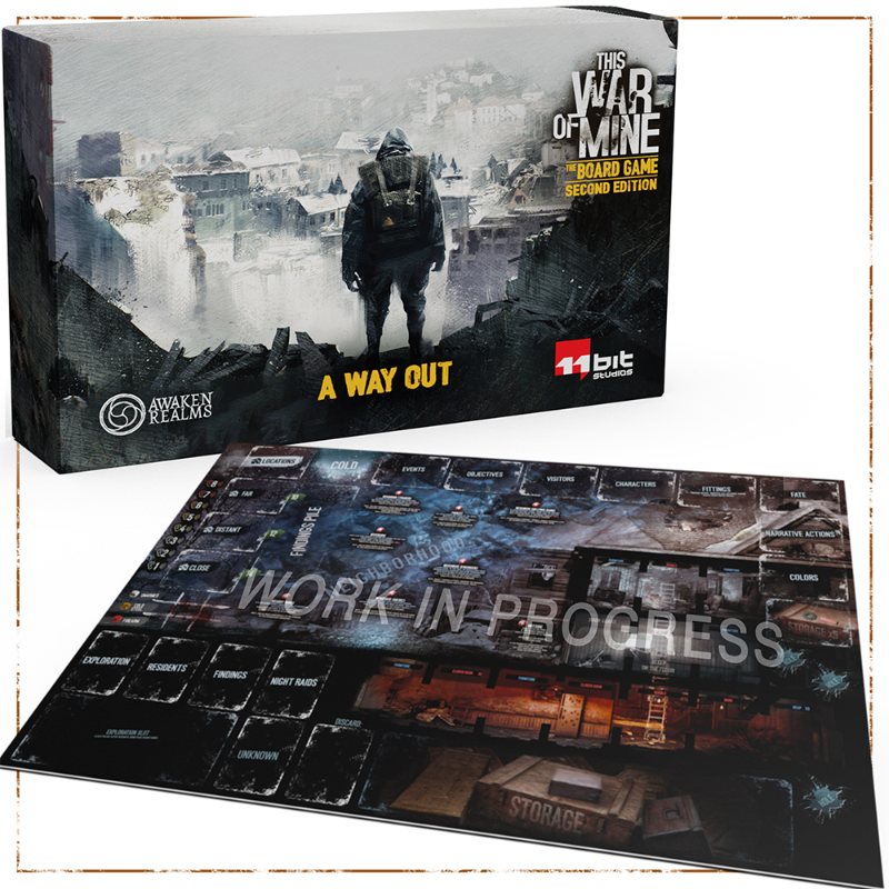 This War of Mine Second Edition by Awaken Realms - Day 17: 2nd new MAP ...