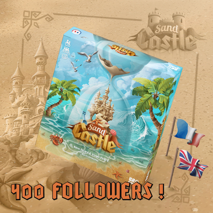 SandCastle by BRO GAMES EDITION - 400 followers - Gamefound