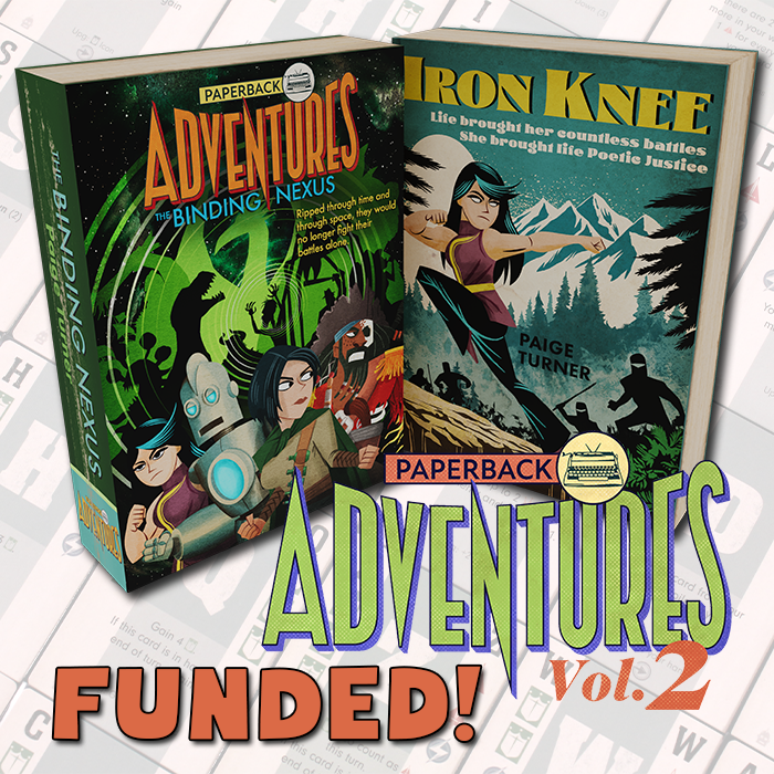 Paperback Adventures: Volume 2 by Tim Fowers - We've hit our funding ...