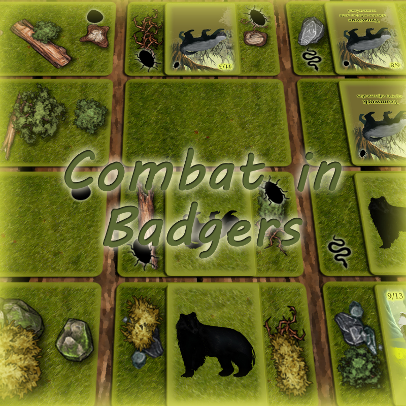 Badgers by InterHuman games - Combat in Badgers, terrain, our first ...