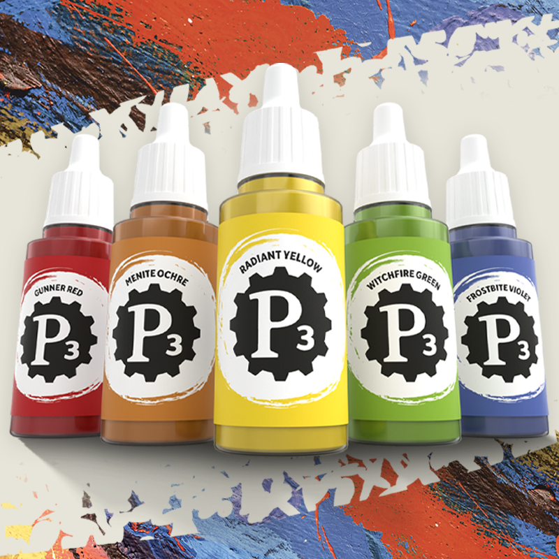 P3 Paints Wave 2 by Steamforged Games - READY YOUR BRUSHES. - Gamefound