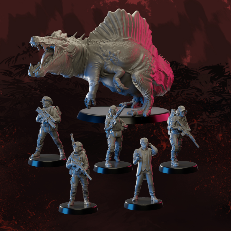 We Played God - A Survival Miniatures Game by Black Site Studios - 200k!! Seraph Directive Minis ...