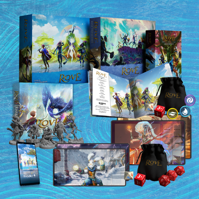 Rove: Anchorpoint + Rove Reprint by Addax Games - Which Pledge is right ...