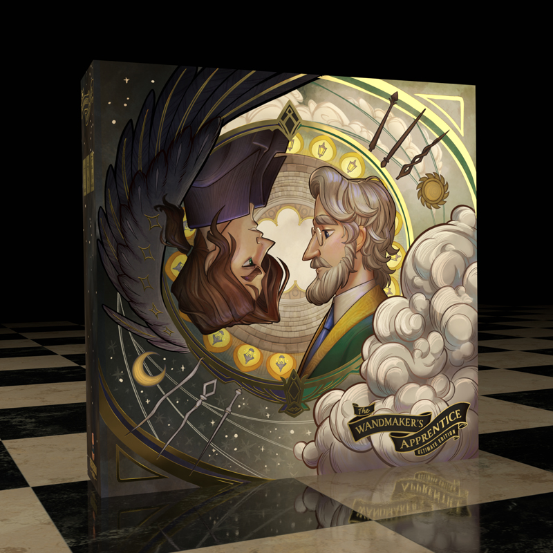 The Wandmaker's Apprentice: Asymmetrical 2-Player Game by SweaterBear ...